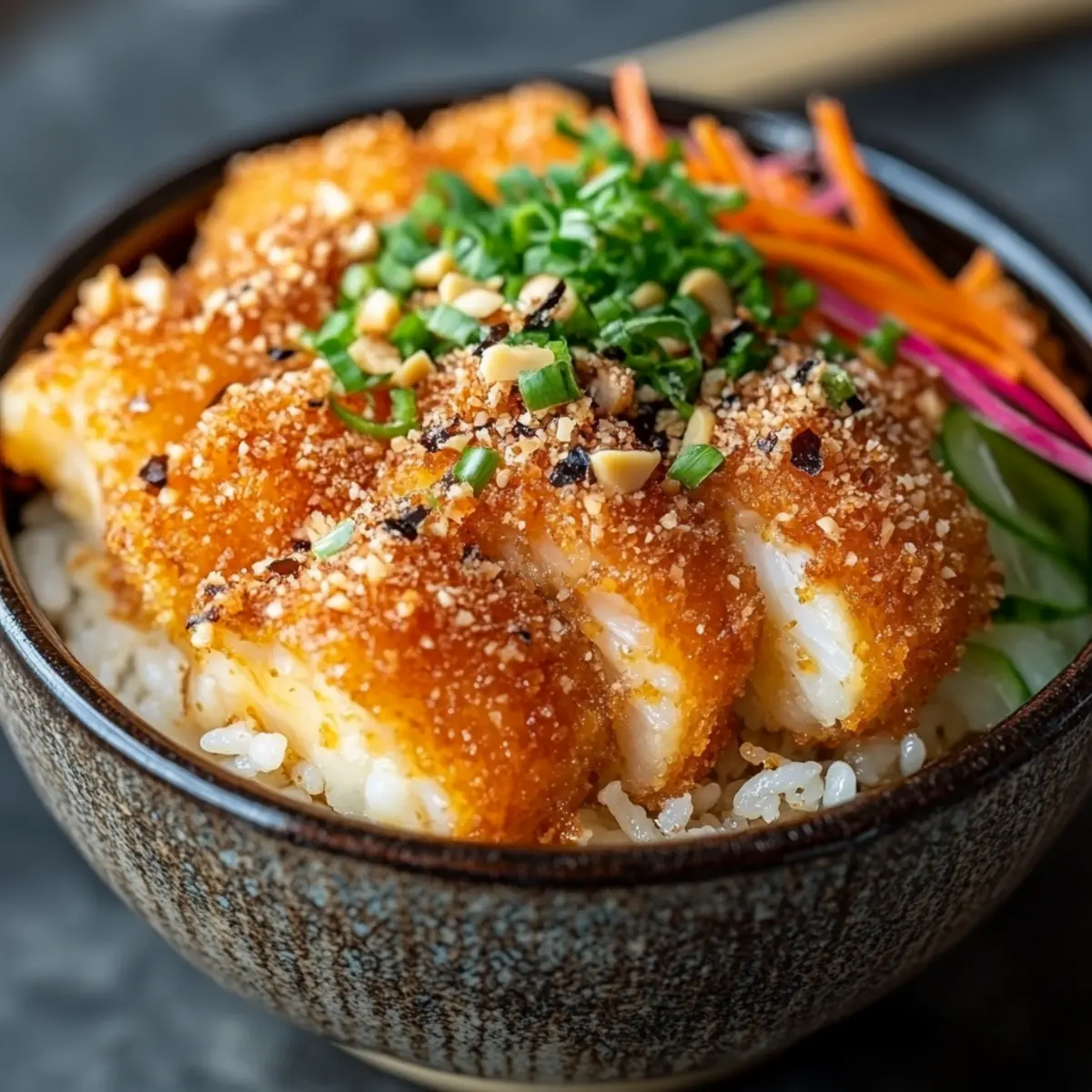 Irresistible Macadamia Nut Crusted Fish Bowl: A Delicious Delight